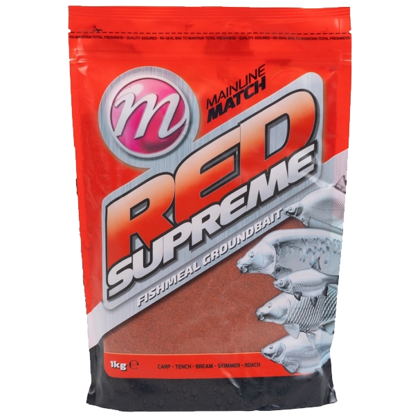MAINLINE - Method mix Red Supreme 1 kg | FishMax.cz