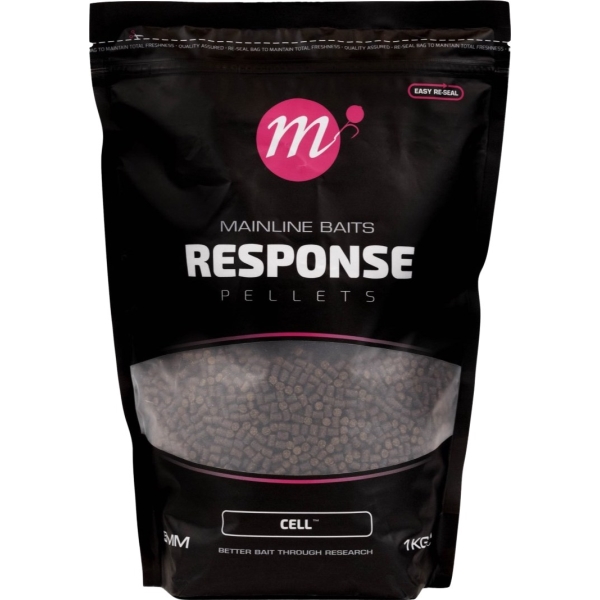 MAINLINE - Pelety Response Carp Pellets Cell 5 mm 1 kg | FishMax.cz
