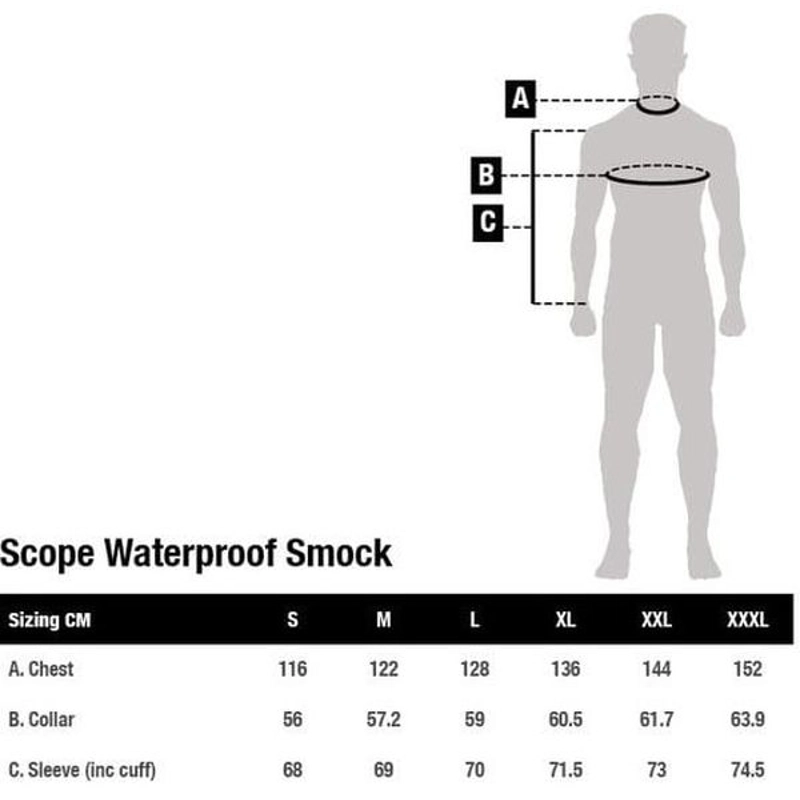 NASH - Bunda Scope Waterproof Smock vel. L | FishMax.cz