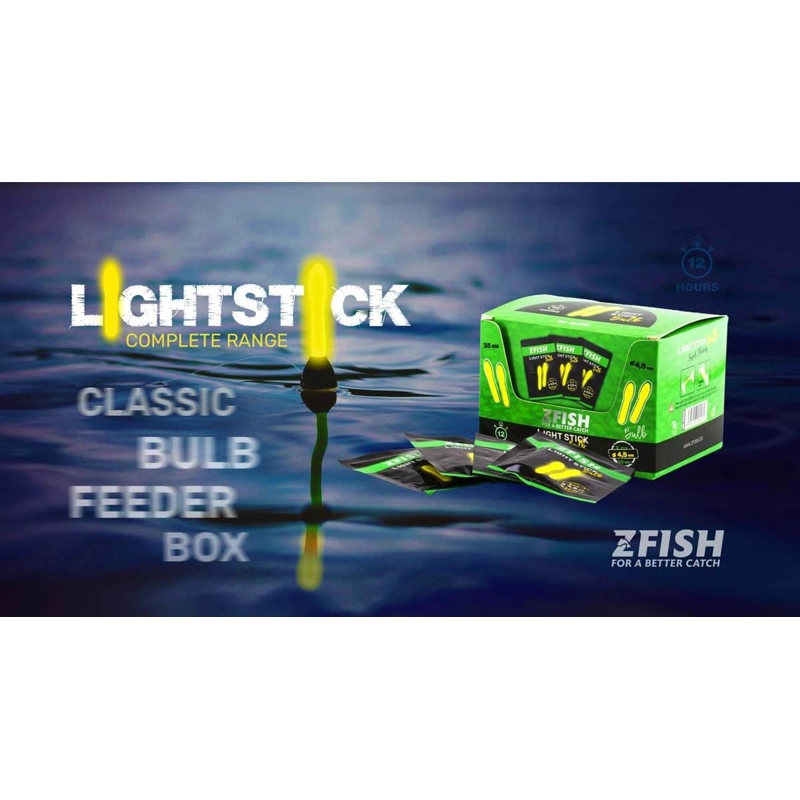 ZFISH - Chemické světlo 4,5 x 39 mm Box 20 ks | FishMax.cz